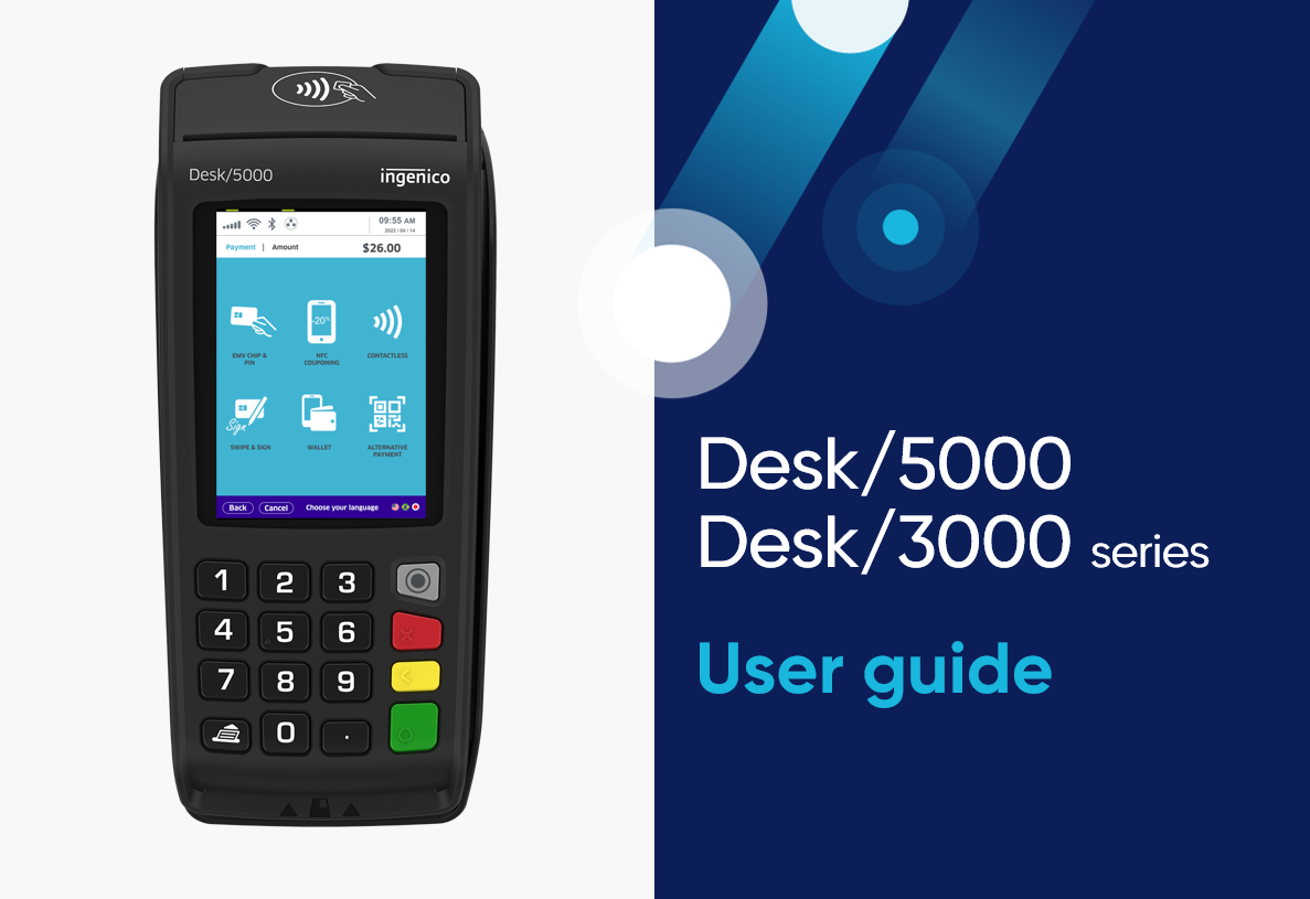 Ingenico | Desk/5000 & 3000 series